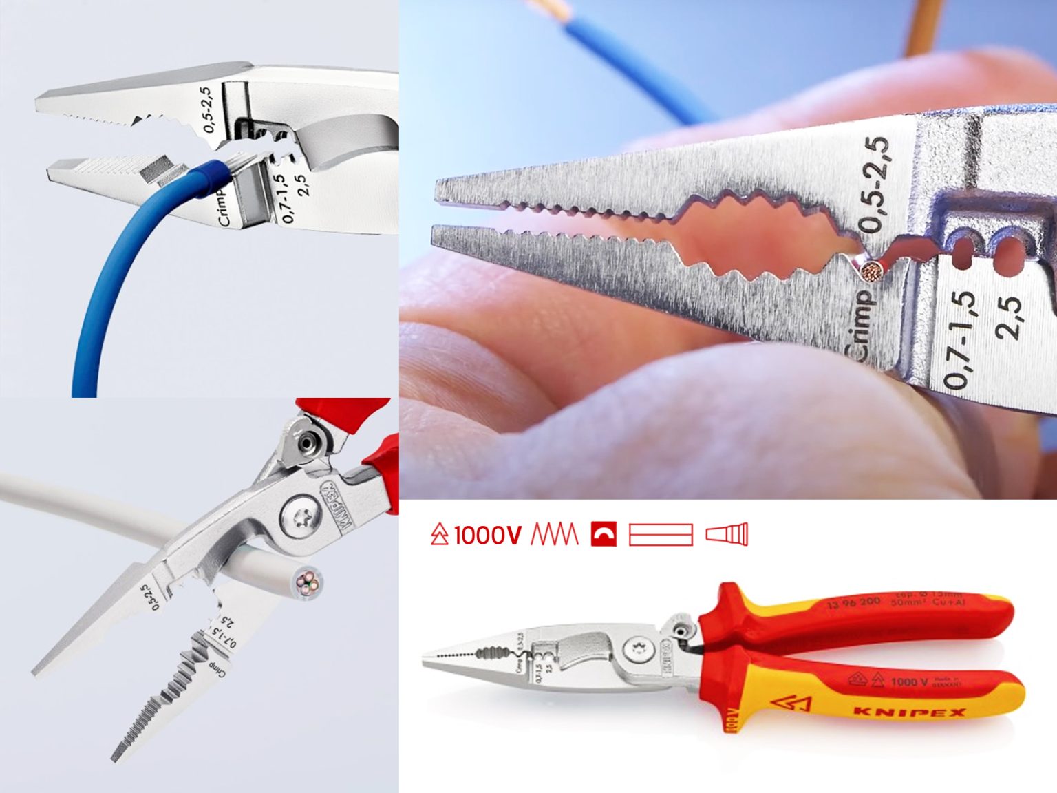 คีมตัด KNIPEX ไม่ว่าอะไร KNIPEX ก็ตัดได้!
